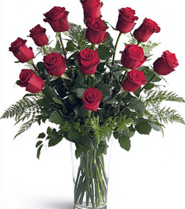 Long Stem Red Roses - Sunny Flower Delivery