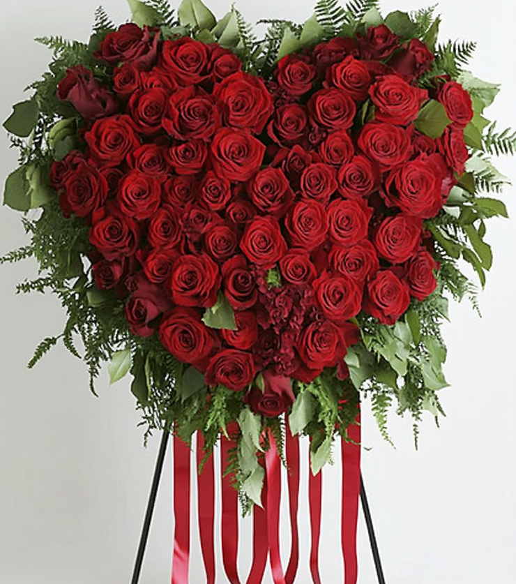 Remembrance Ruby Roses - Sunny Flower Delivery